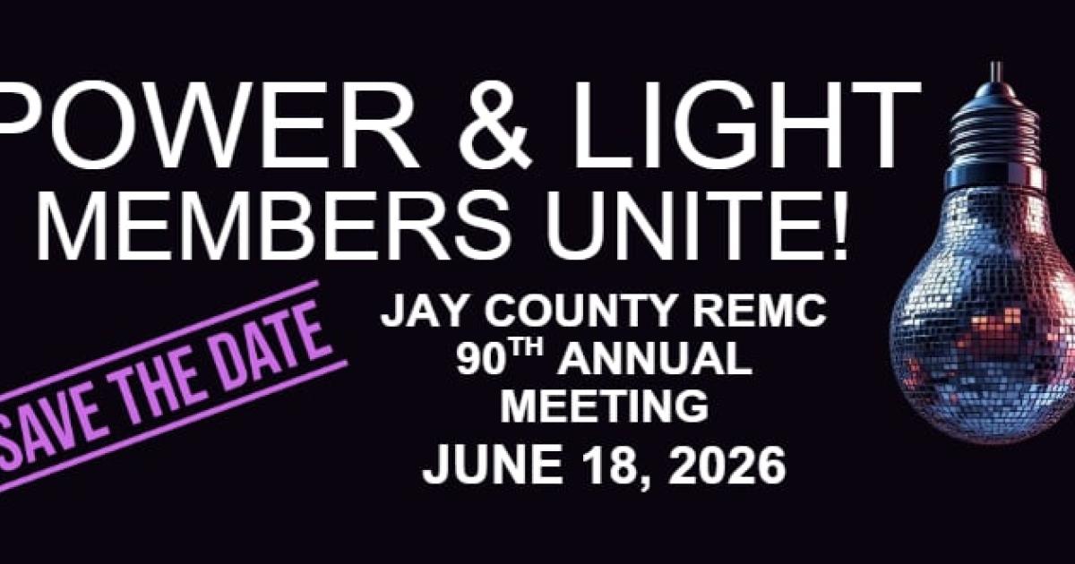 Power & Light - Members Unite! | Jay County Electric Cooperative.
